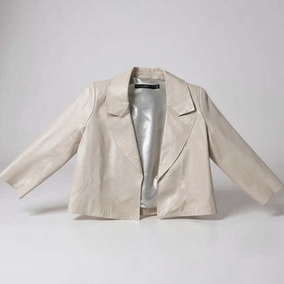 Iris Setlakwe | Jackets & Coats | Iris Setlakwe Bone Leather Blazer ...